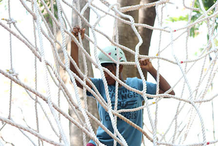 Commando Net Climbing Team Building | Sieger Group